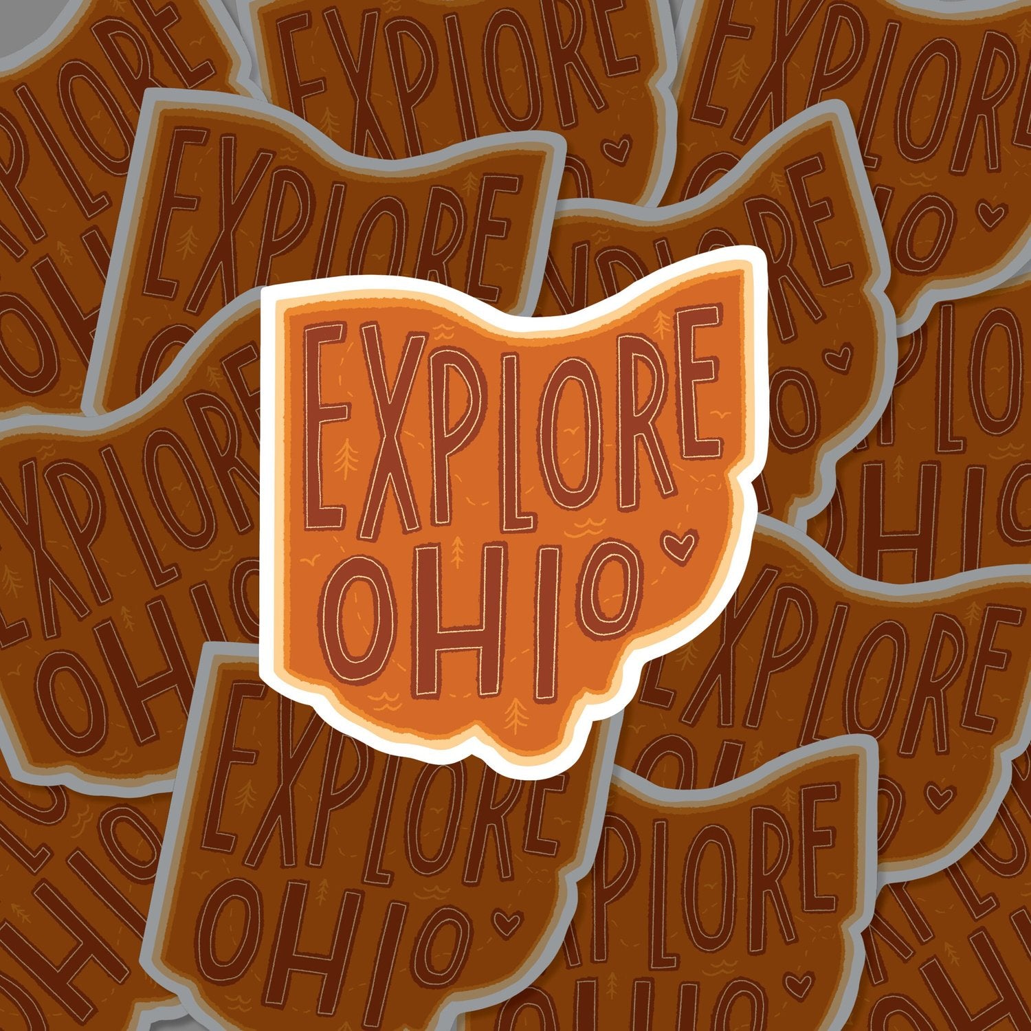 Explore Ohio Sticker – Happier Outside Company